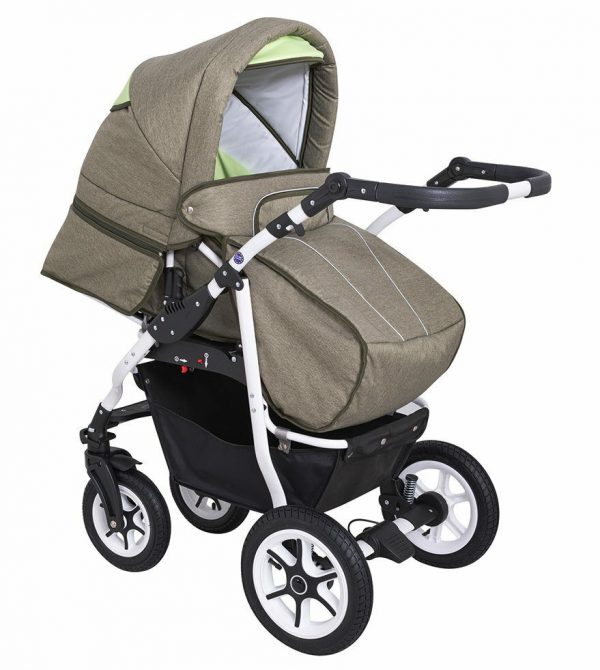 Baby Stroller Travel System 4in1 Natural LINEN Fabrics - Angel 4 - For ...